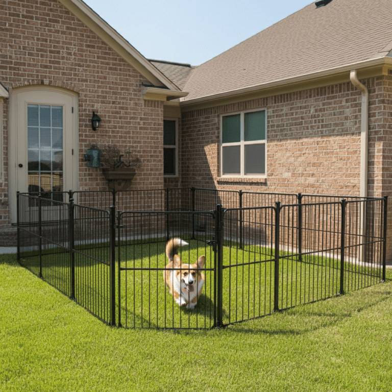Dog Run Fence Installation - Tulsa Fence & Deck Company